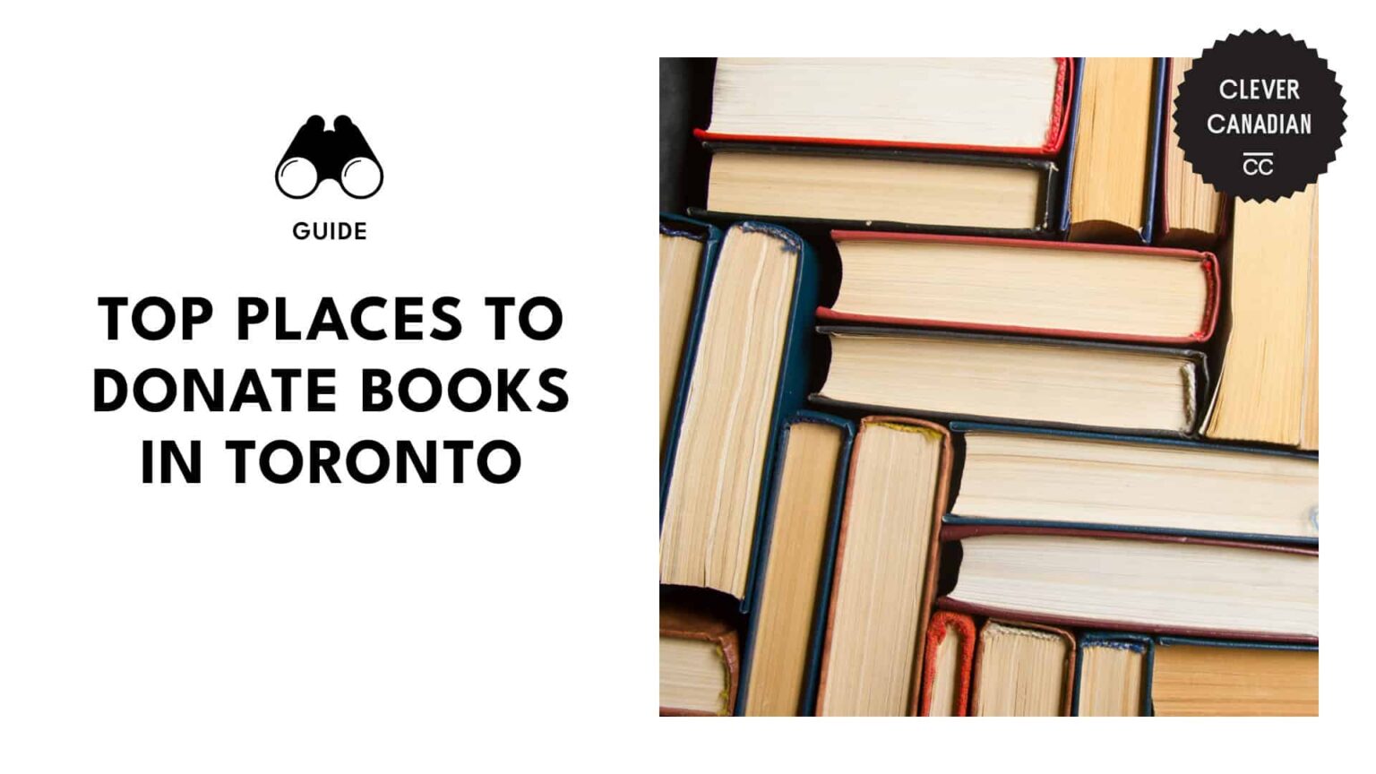 Top 10 Book Donation Spots in Toronto [2026 ]